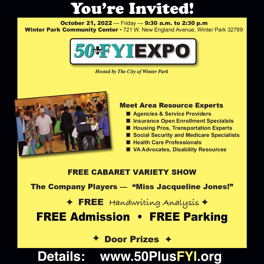 EXPO Social Media Posts Images for Exhibitors - 50 Plus FYI Resource ...